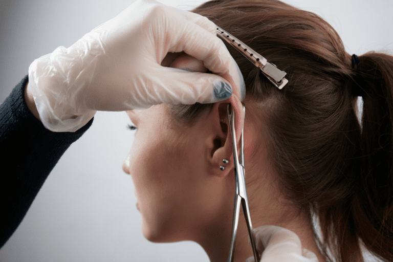 Rock Your Look With Helix Piercing: Trendy Cartilage Earrings